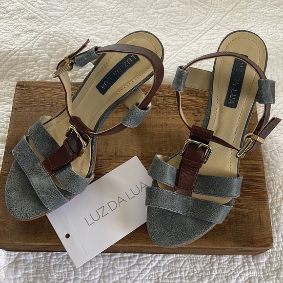 Luz Da Lua | Shoes | Luz De Lua High Heeled Sandals Size Us 6 Super ...